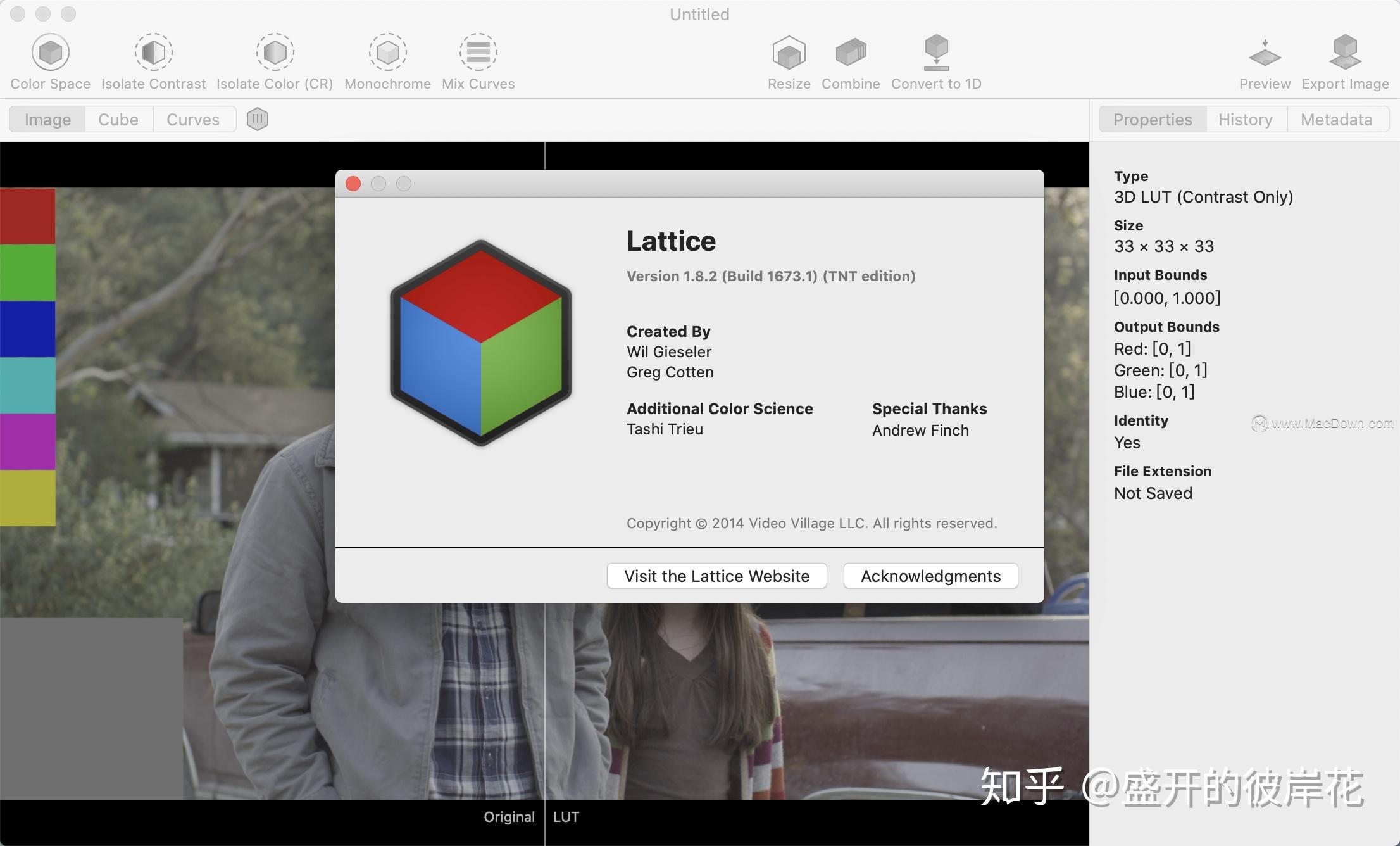 Lattice for Mac(LUT颜色查找表) - 知乎
