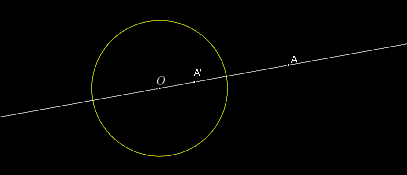 反演变换概念、性质及在几何作图中的应用 - 知乎