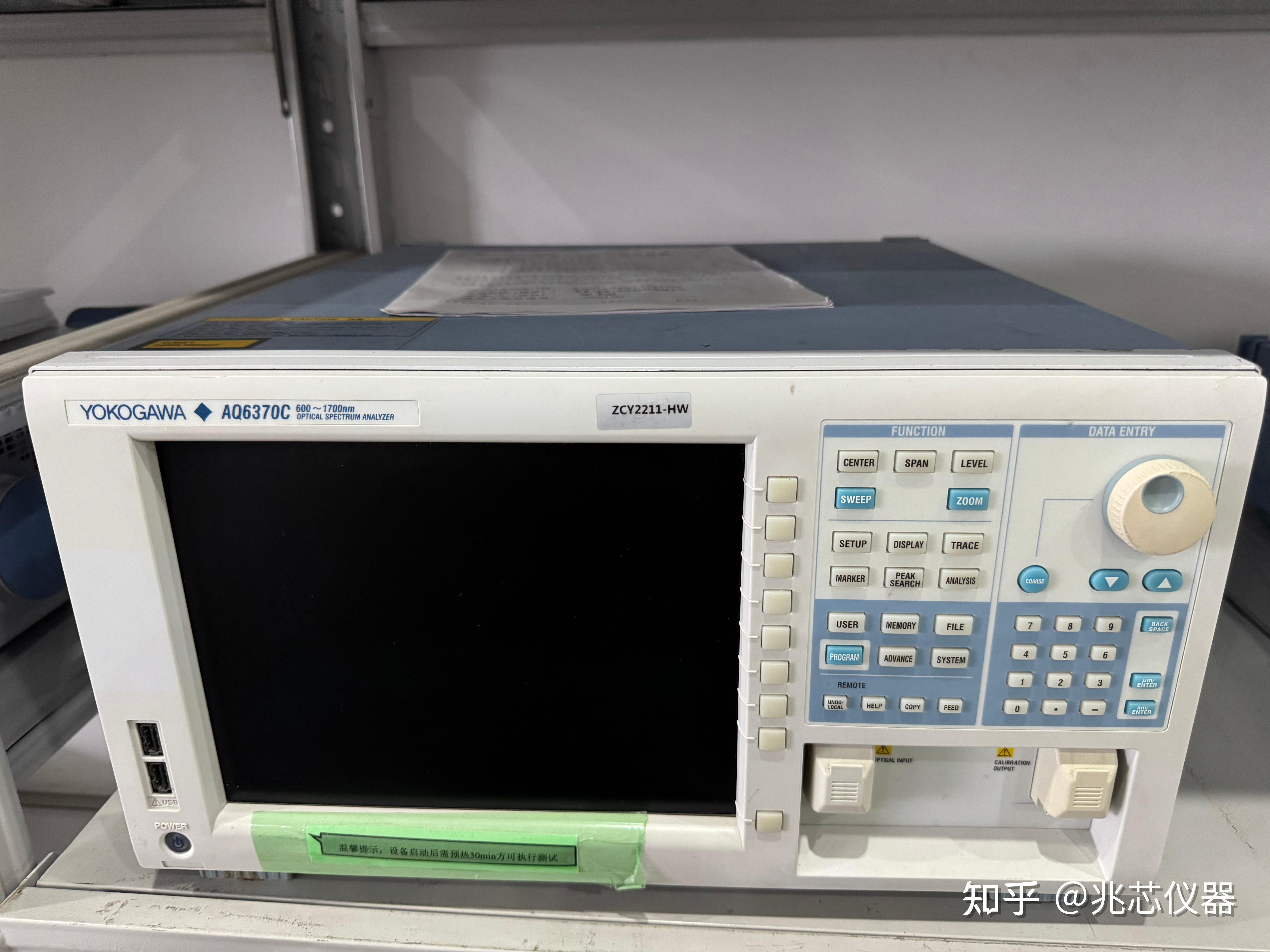 横河AQ6370C光谱分析仪 - 知乎