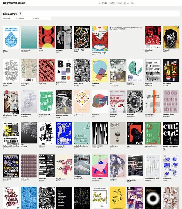 平面设计师必备！11个顶尖品牌海报类灵感网站 - 知乎