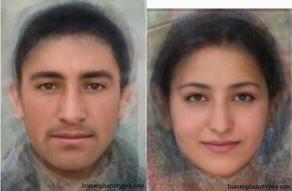 丝绸之路的栖居者：中东和印度的平均脸 - 知乎