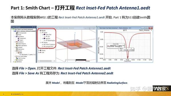 HFSS19 官方案例教程W04贴片天线 - 知乎