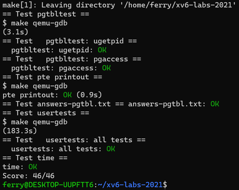 6.s081 2021 lab3 page tables - 知乎
