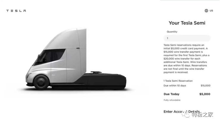 特斯拉Semi卡车开启预订，定金近15万元！ - 知乎
