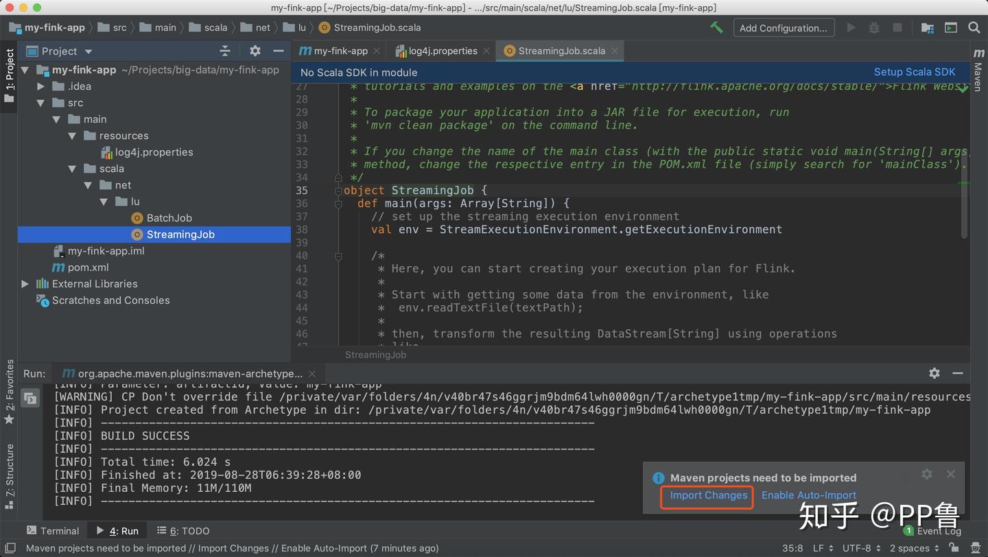 Flink 01 | 十分钟搭建第一个Flink应用和本地集群 - 知乎