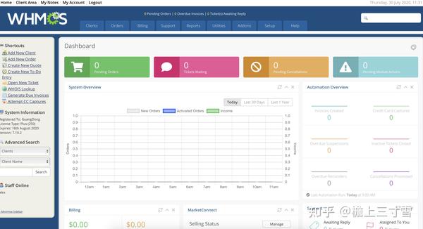 SolusVM平台KVM搭建及Whmcs整合方案 - 知乎