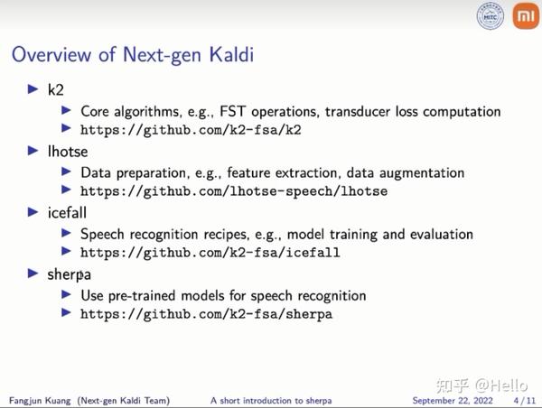 Next-gen Kaldi - 知乎