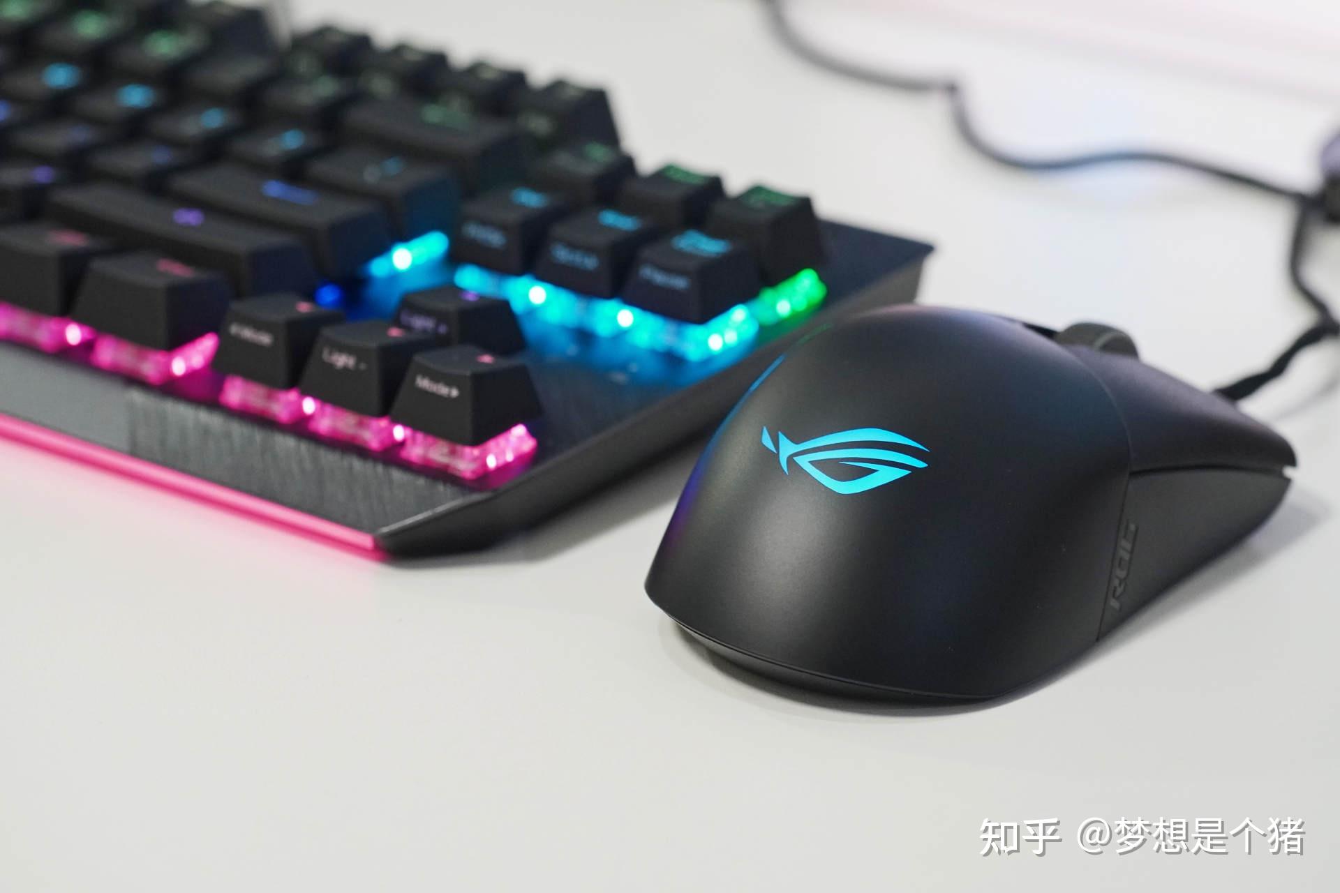 搭载AimPoint传感器，升级后的ROG 月刃无线游戏鼠标值得入手