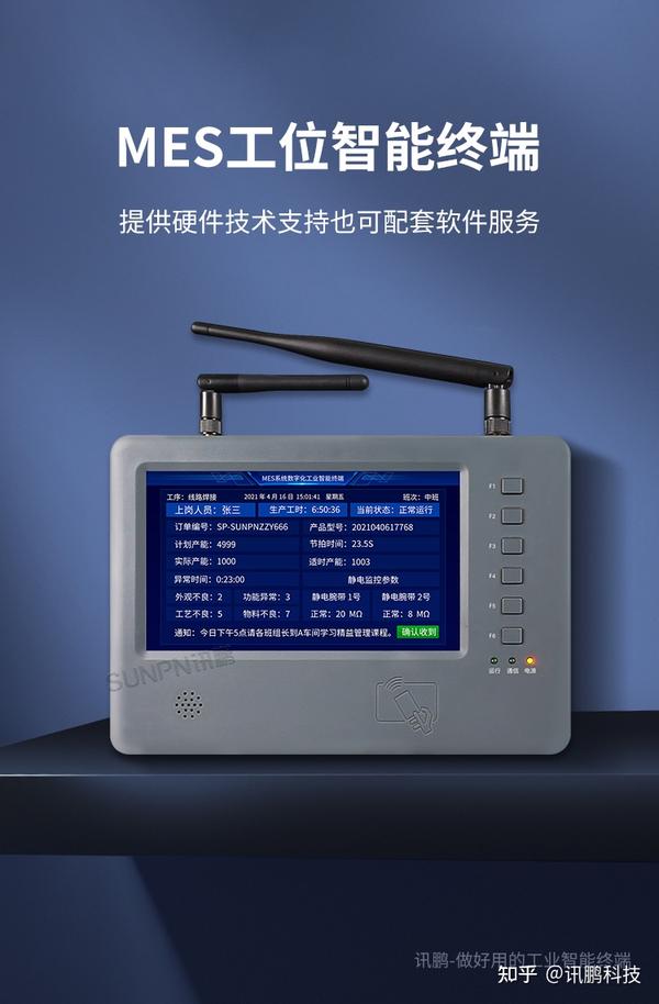 MES系统工位智能终端是什么？ - 知乎