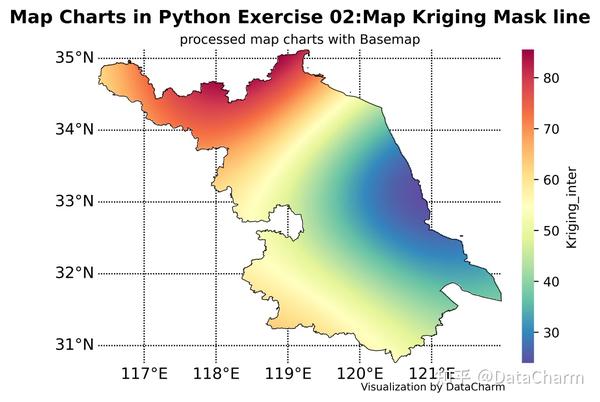 空间绘图 | Python-pykrige包-克里金(Kriging)插值计算及可视化绘制 - 知乎