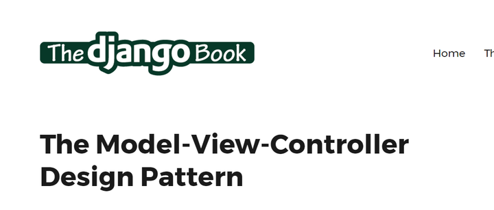 The Django Book（最新版） —MVC设计模式 - 知乎