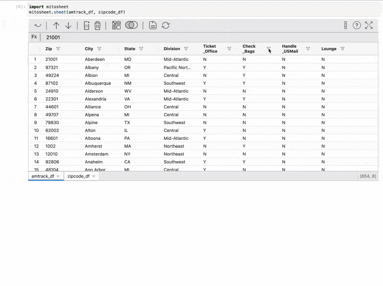 又一个Jupyter神器Mito，操作Excel自动生成Python代码！ - 知乎