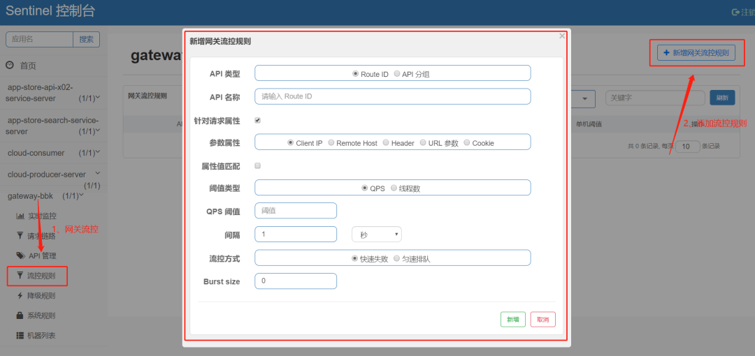 Spring Cloud Gateway 整合 sentinel 实现流控熔断 - 知乎