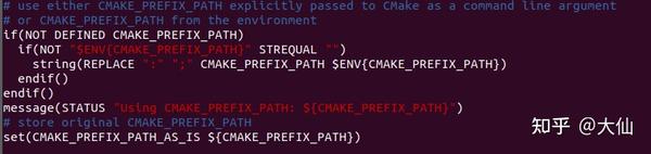 1036 ROS 中CMAKE_PREFIX_PATH 没事不要手动设置 - 知乎