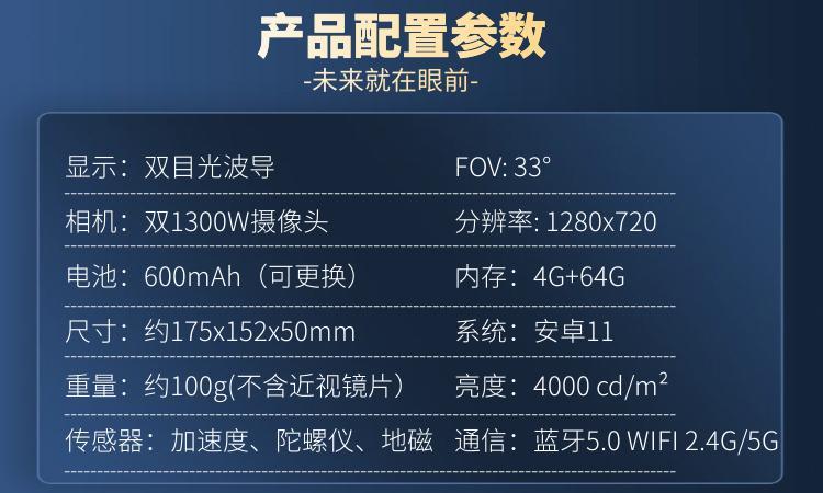双眼全彩光波导AR眼镜Coray air参数来了 - 知乎
