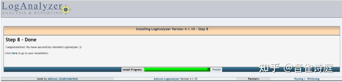 【详解】Rsyslog配置及日志服务器搭建(rsyslog+mysql+loganalyzer) - 知乎