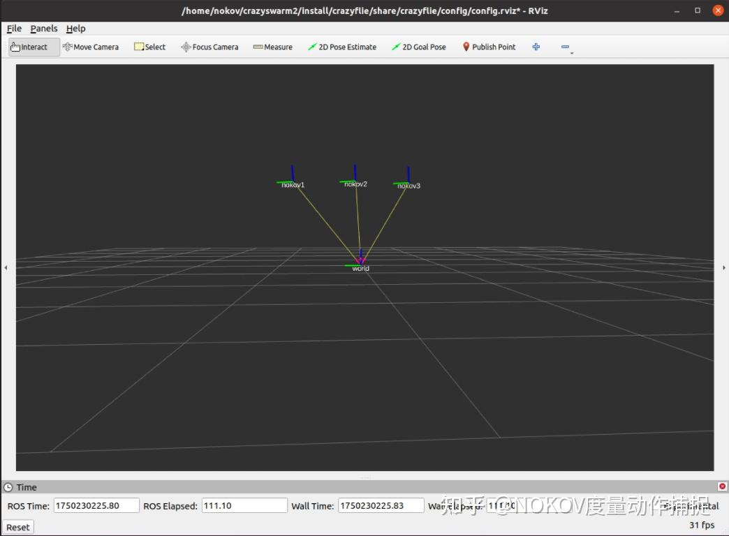Crazyflie无人机集群控制详解（一）通过VRPN实时对接Crazyswarm2与NOKOV度量动捕数据 - 知乎