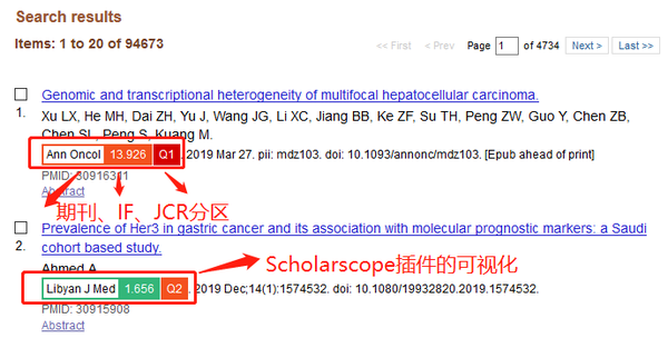PubMed超强插件，让你的JCR分区、IF、引用数尽显，文献秒下 - 知乎