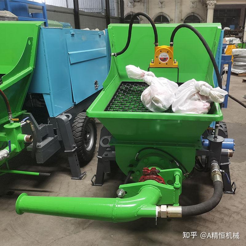 喷锚支护作业的主要设备 混凝土湿喷浆机 知乎