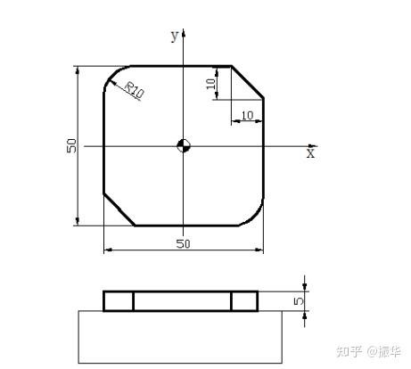 3.3.2刀具长度补偿G43/G44/G49 - 知乎