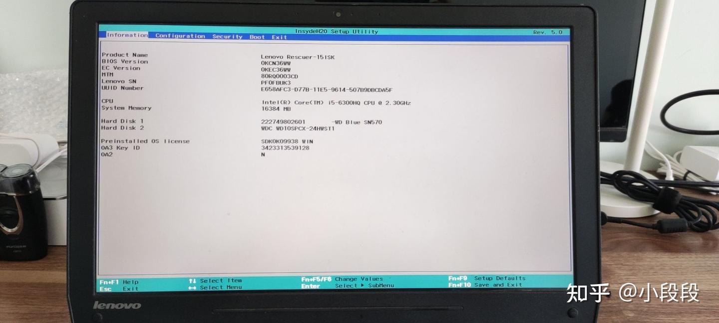 联想拯救者15isk-i 5版加装固态硬盘和内存条 - 知乎