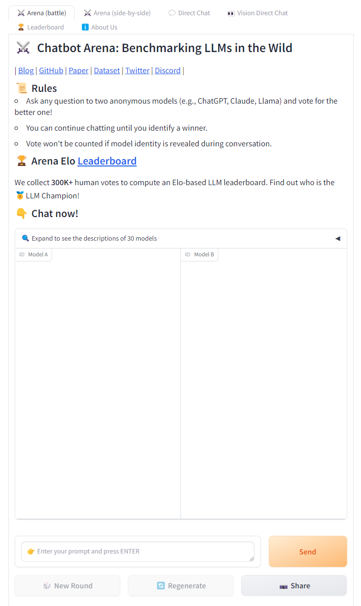 https://arena.lmsys.org/ - 知乎