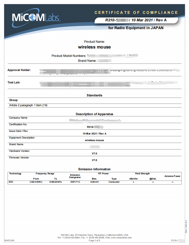 日本MIC/TELEC认证指南 - 知乎