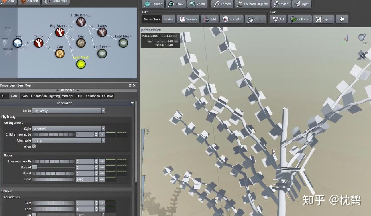 [游戏美术文档]SpeedTree参数 - 知乎