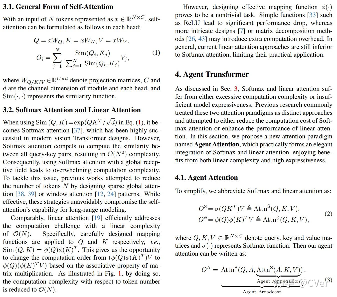 涨点神器！清华黄高团队提出Agent Attention：Softmax与线性注意力的整合 - 知乎