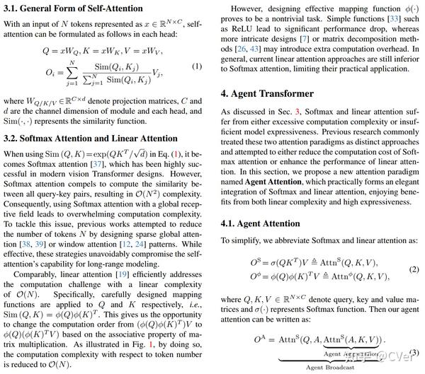 涨点神器！清华黄高团队提出Agent Attention：Softmax与线性注意力的整合 - 知乎