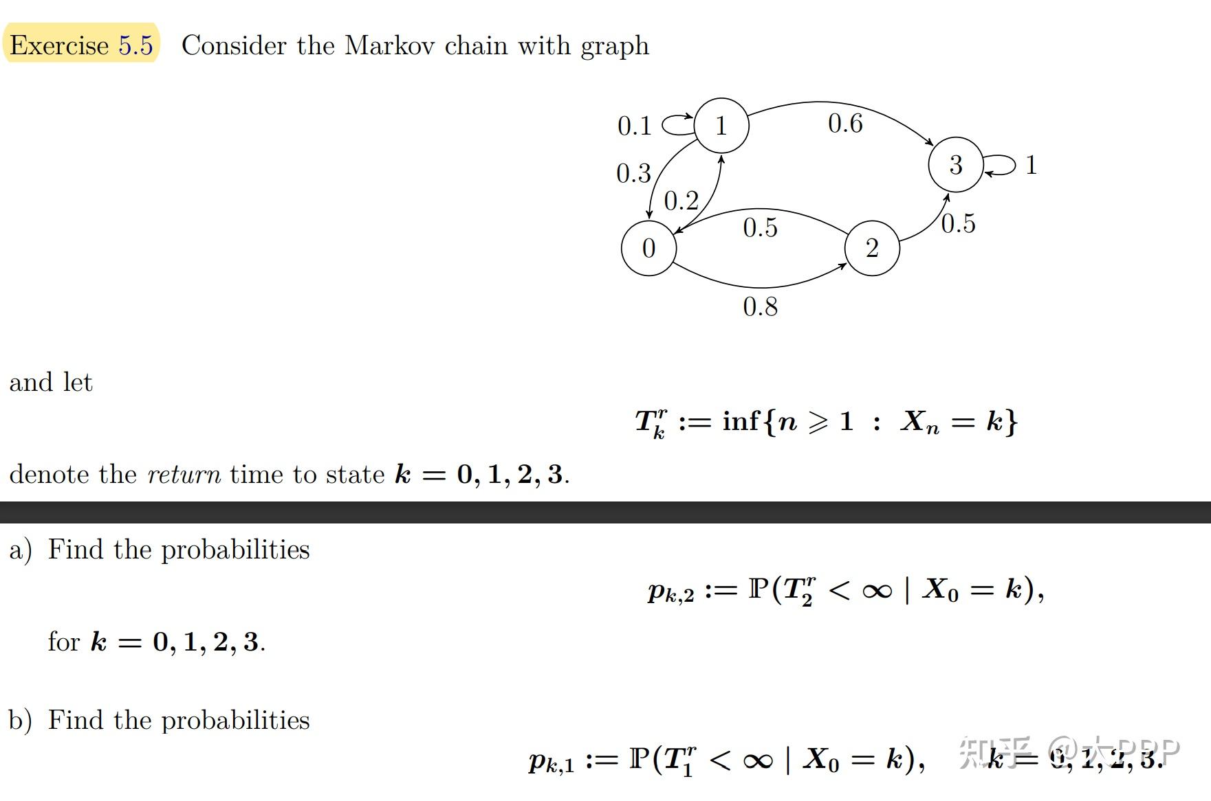 随机过程学习笔记（4）- First Step Analysis - 知乎