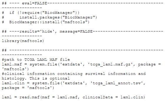 一文学会R包 maftools 简介使用 - 知乎