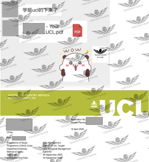 2023 VH Offer | G5录取~祝贺VH学员获录UCL管理学硕士项目！ - 知乎