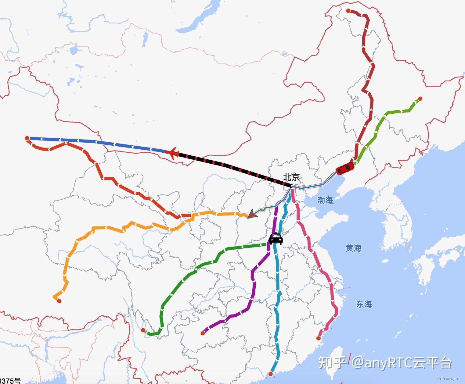 Web技术分享 【高德地图】实现自定义的轨迹回放 知乎