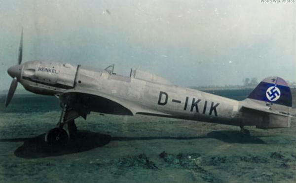曾有希望成为德军主力却只生产了100架，德军He112战斗机 - 知乎