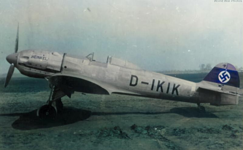 曾有希望成为德军主力却只生产了100架，德军He112战斗机 - 知乎