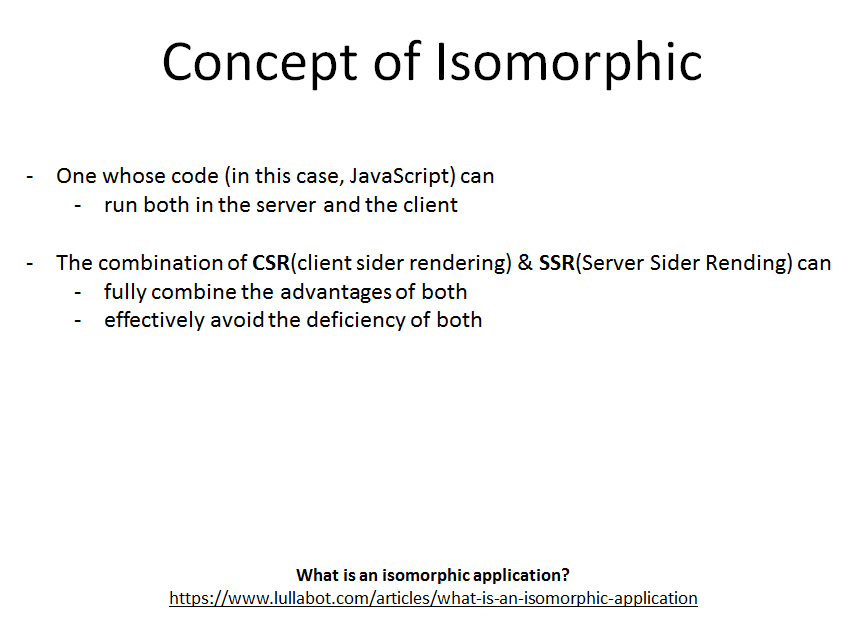 Isomorphic概述：同构应用的前世今生 - 知乎