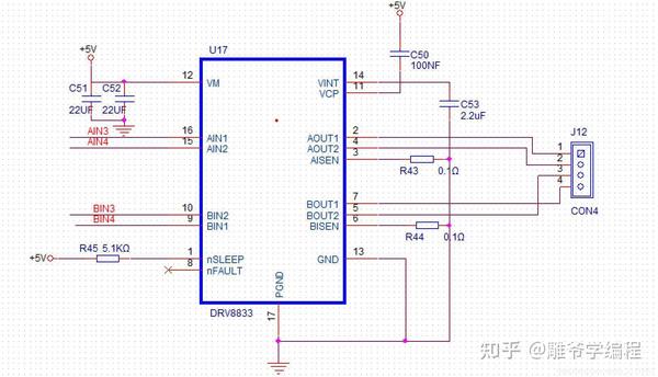 【雕爷学编程】Arduino动手做（182）---DRV8833双路电机驱动模块 - 知乎