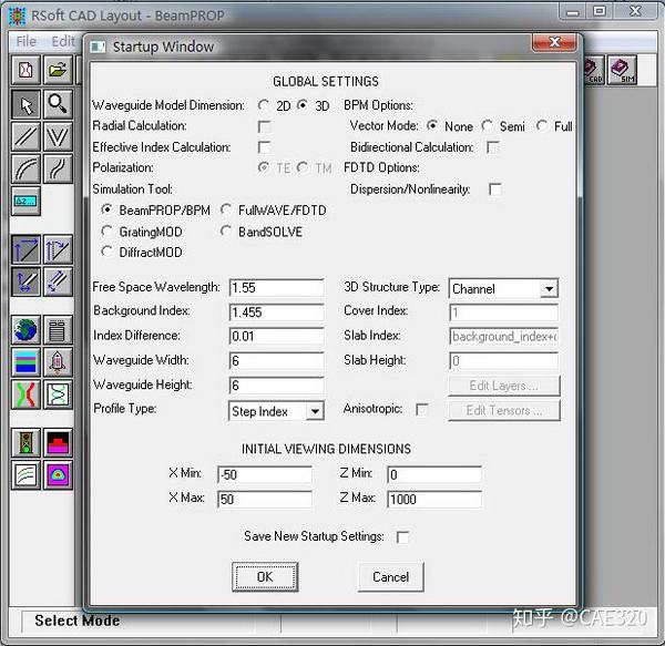 利用RSoft的BPM算法对光波导和简单光波导器件进行仿真 - 知乎