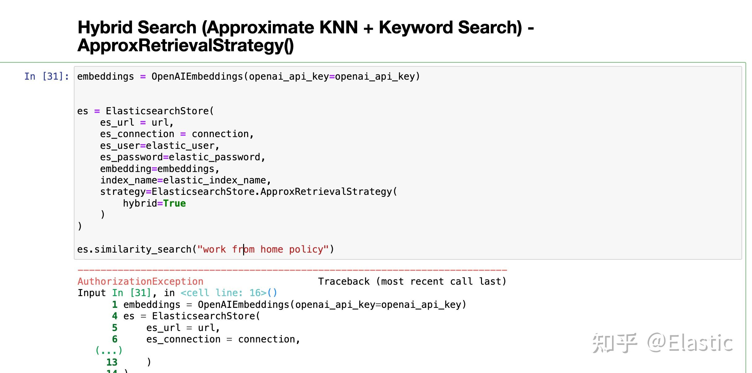 Elasticsearch:使用 Open Ai 和 Langchain 的 Rag Retrieval Augmented Generation (三) 知乎