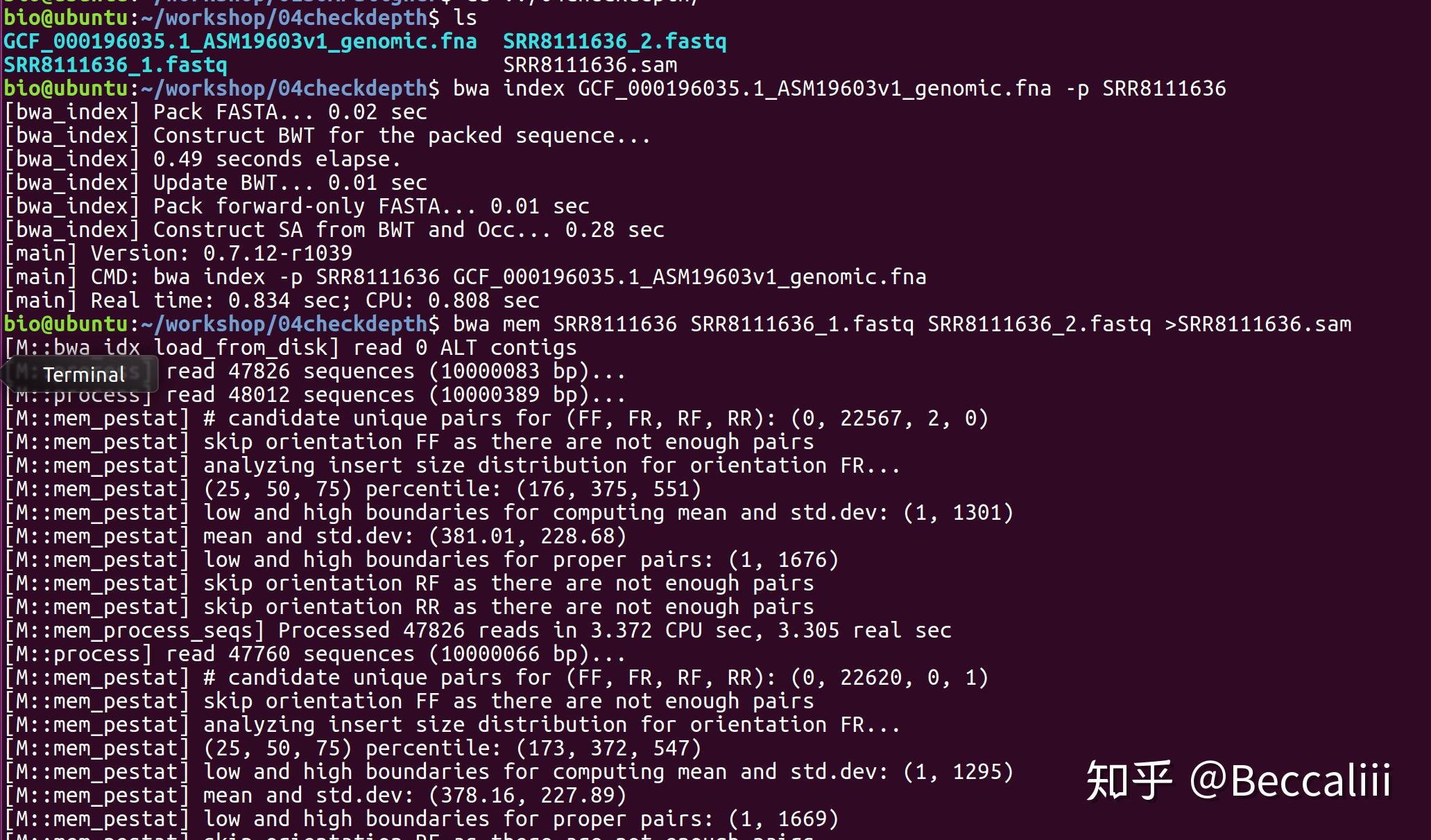 fastq、bam文件与测序深度查询 - 知乎