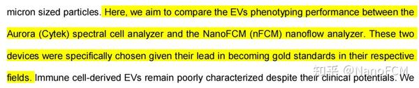 NanoFCM vs 传统流式 | 100% or 1 ‰ 外泌体？ - 知乎