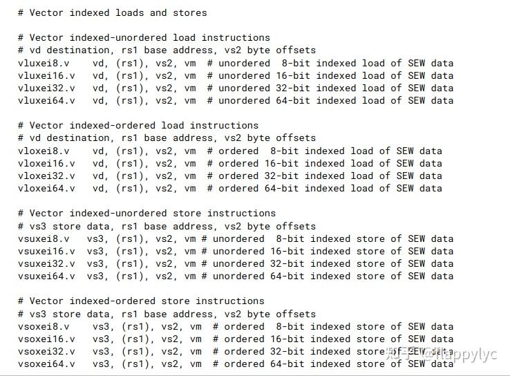 RISCV-V-1.0向量扩展指令集学习 - 知乎