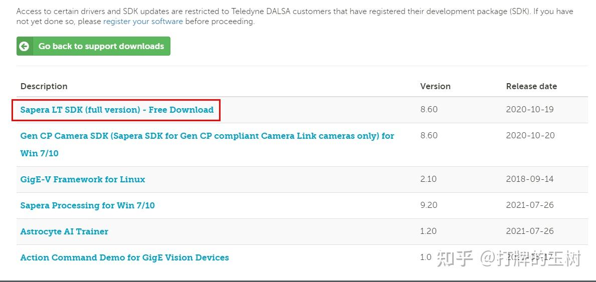 TELEDYNE DALSA API C++开发心得（一） - 知乎