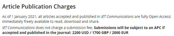 通信技术方向，华人主编掌舵的优秀期刊 IET Communications - 知乎