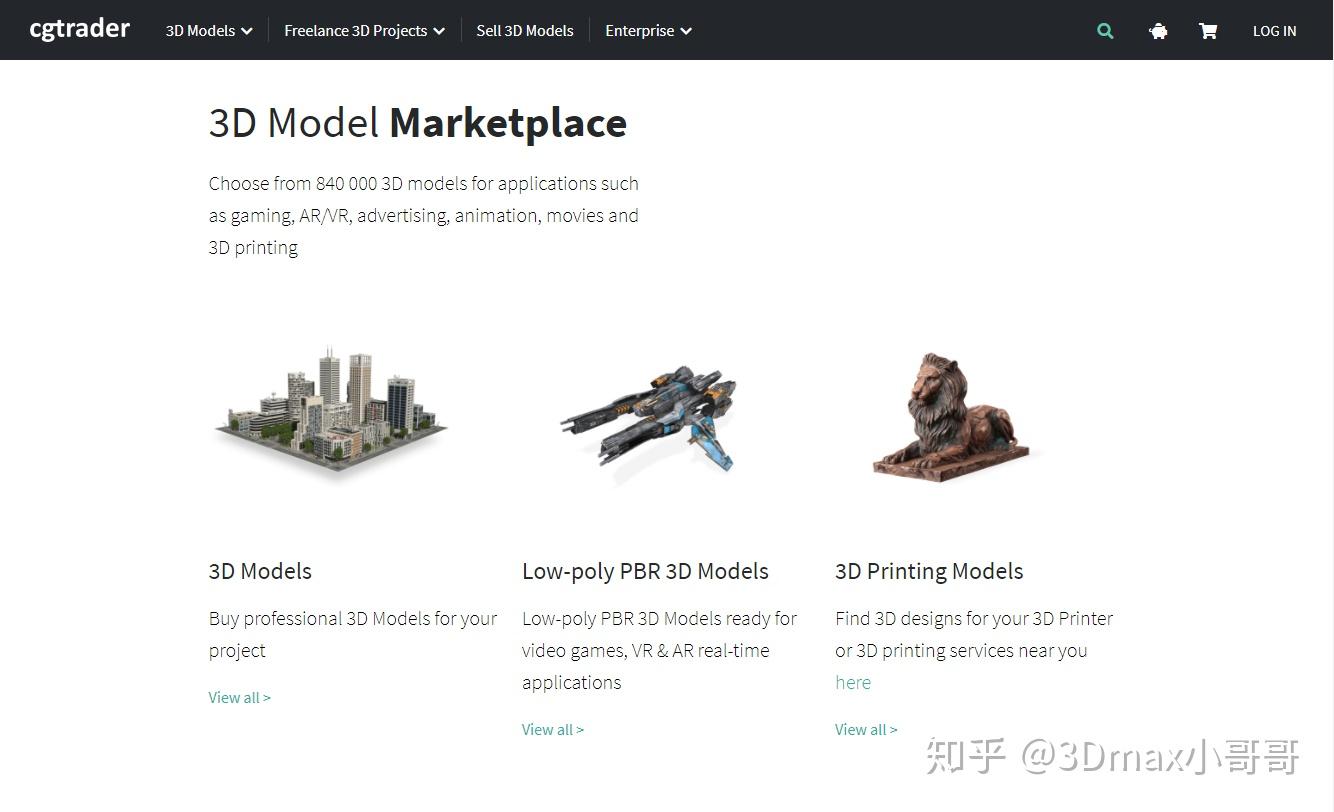 3D模型下载有哪些好的免费网站？ - 知乎