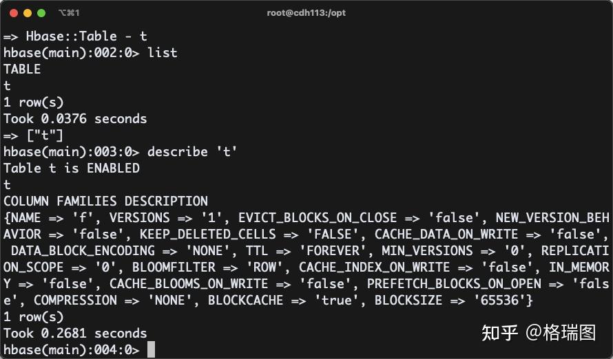 hbase-0001-如何使用 hbase shell - 知乎