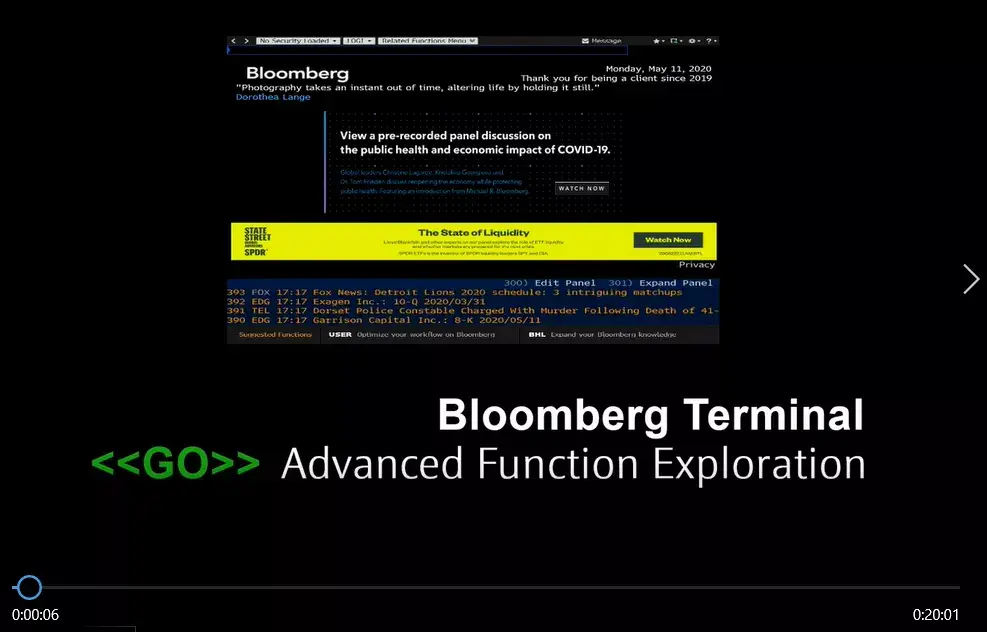 耶鲁大学官方Bloomberg学习资料流出！原来用好彭博这么简单 - 知乎