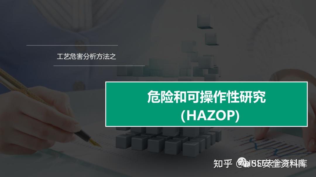 PPT |【课件】危险和可操作性分析HAZOP（76页） - 知乎