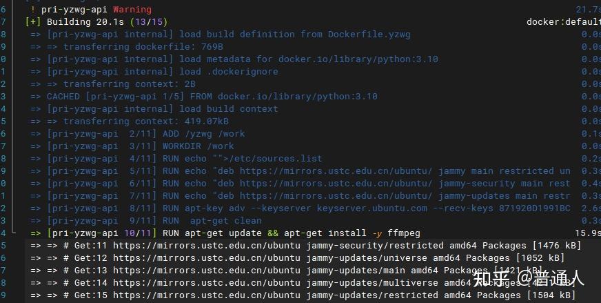 docker 构建apt-get安装慢 - 知乎